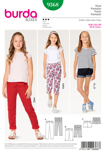 9368 - Burda Style – Crafty Mart